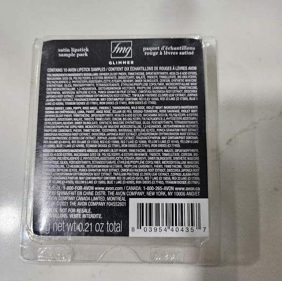 Avon | Makeup | Avon Satin Lipstick Samples 6 Samples | Poshmark